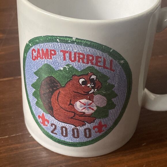 Dining | Vintage Boy Scout Closed Camp Turrell Ceramic Cup Mug New York ...